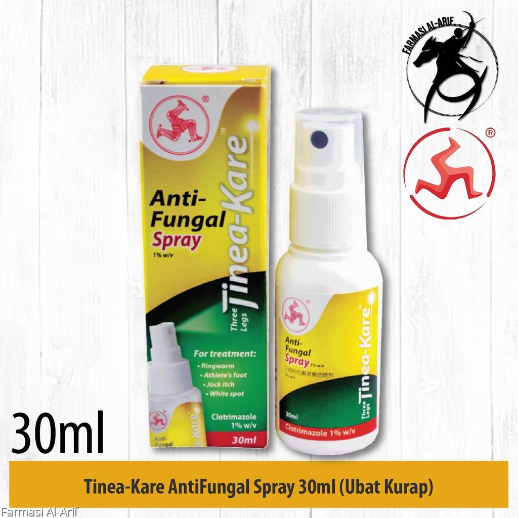 Tinea-Kare AntiFungal Spray 30ml (Ubat Kurap)