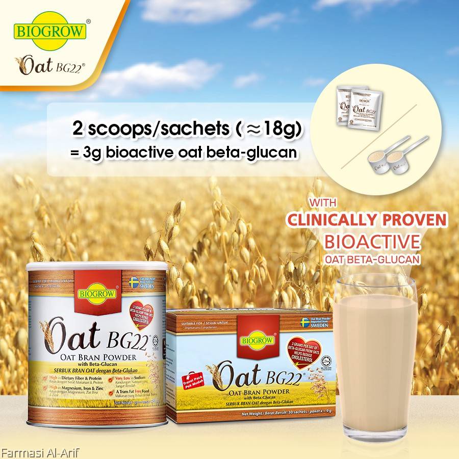 BIOGROW OAT BG22 480g