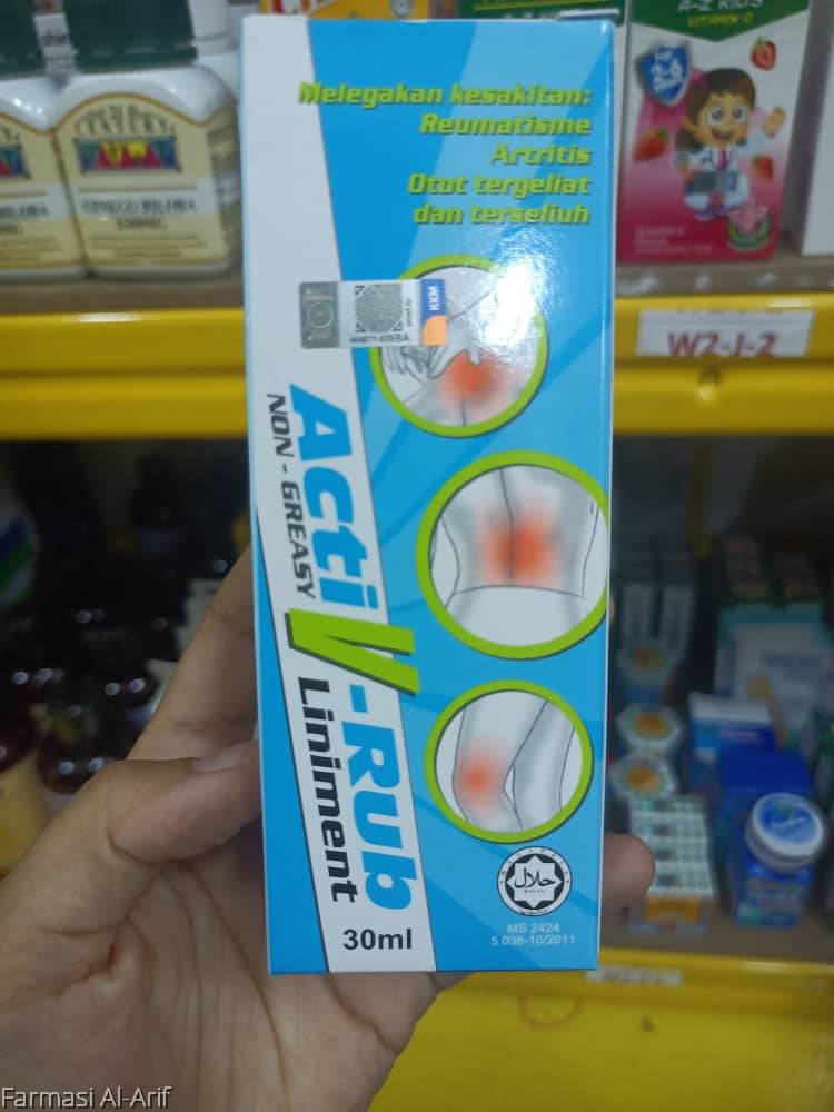 Activ-Rub Liniment 30ml (Sakit Badan)