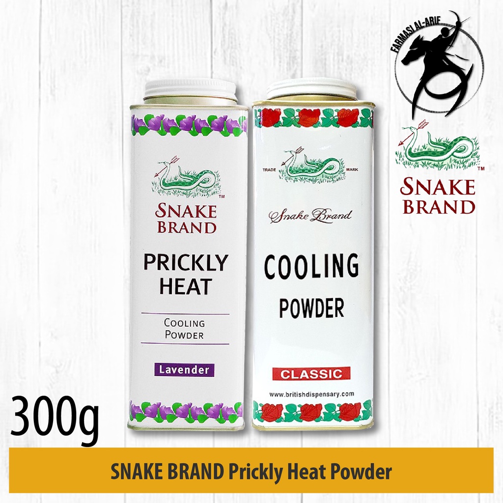 SNAKE BRAND Prickly Heat Powder 300g