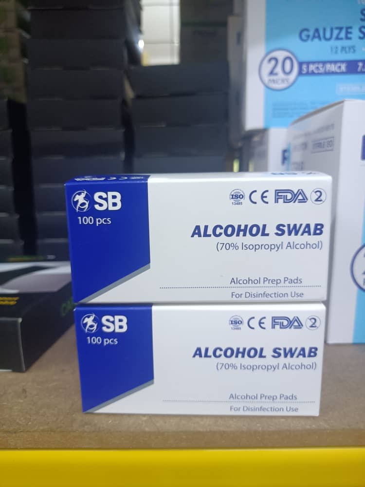 Alcohol Swab 100`S Sb-Skyler